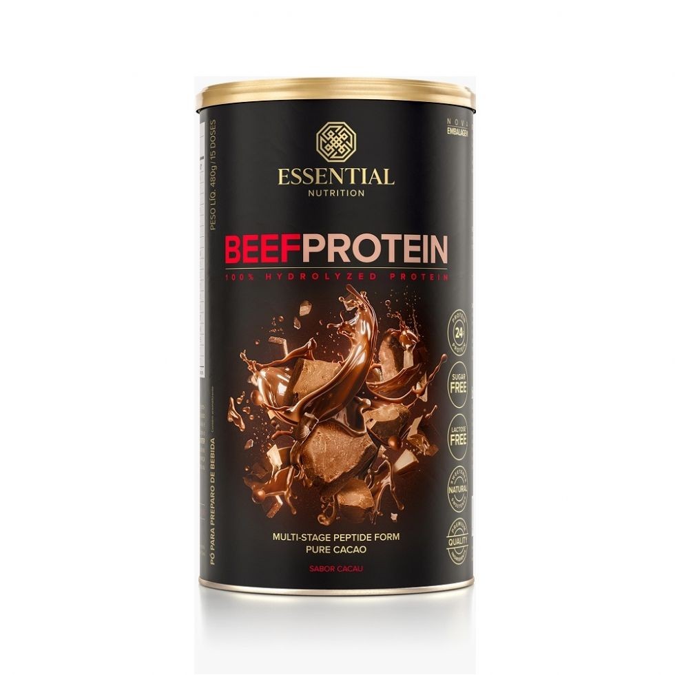 Beef Protein Hydrolyzed Essential Nutrition | Shopee Brasil