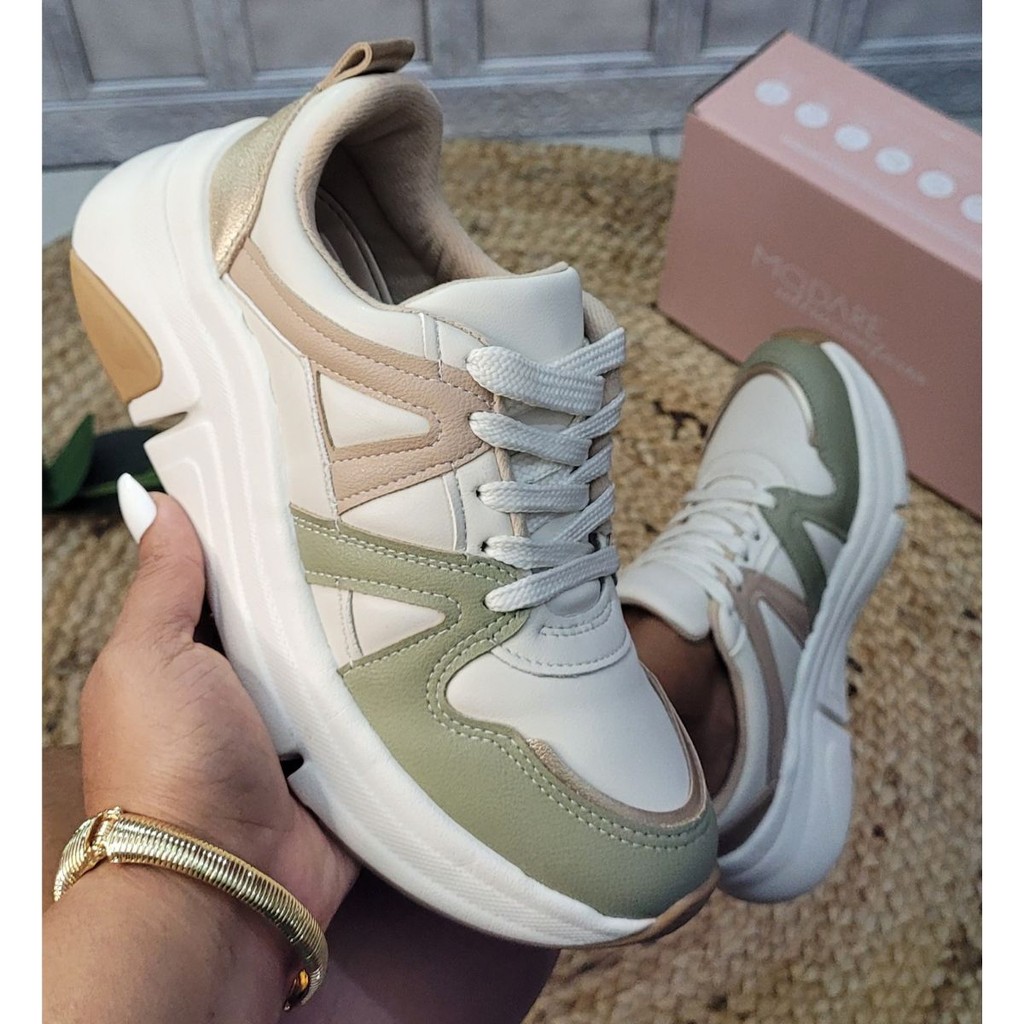 Tênis Modare Solado Alto Macio Ultra Conforto Moda Feminina | Shopee Brasil