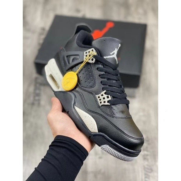 Tênis de basquete Air AJ 4 Oreo 1 (AJ4) | Shopee Brasil