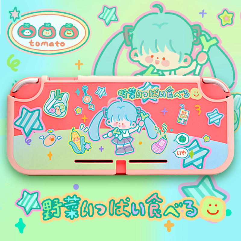 Capa Protetora Nintendo Switch Lite Hatsune Miku NS De Animação Fofa ...