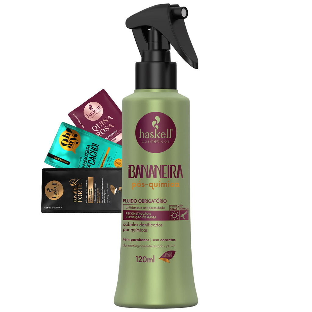 Fluido Obrigatório Haskell Pós Química Bananeira 120ML | Shopee Brasil