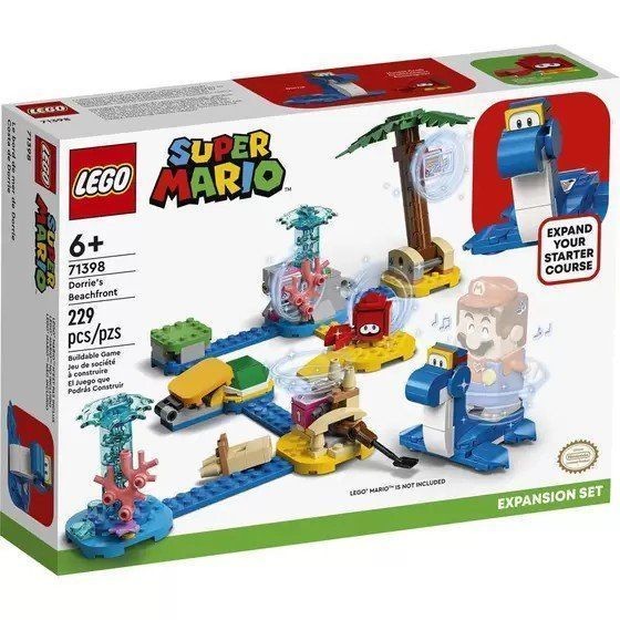 LEGO 71398 SUPER MARIO PACOTE DE EXPANSAO - PRAIA DA DORI | Shopee Brasil