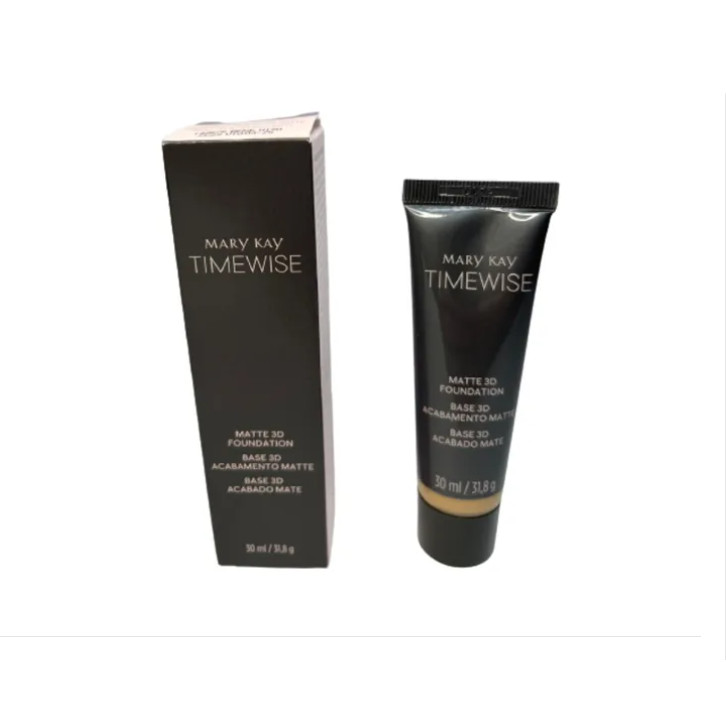 Base Matte Liquida Timewise 3d Mary Kay Ivory N 160 30ml | Shopee Brasil