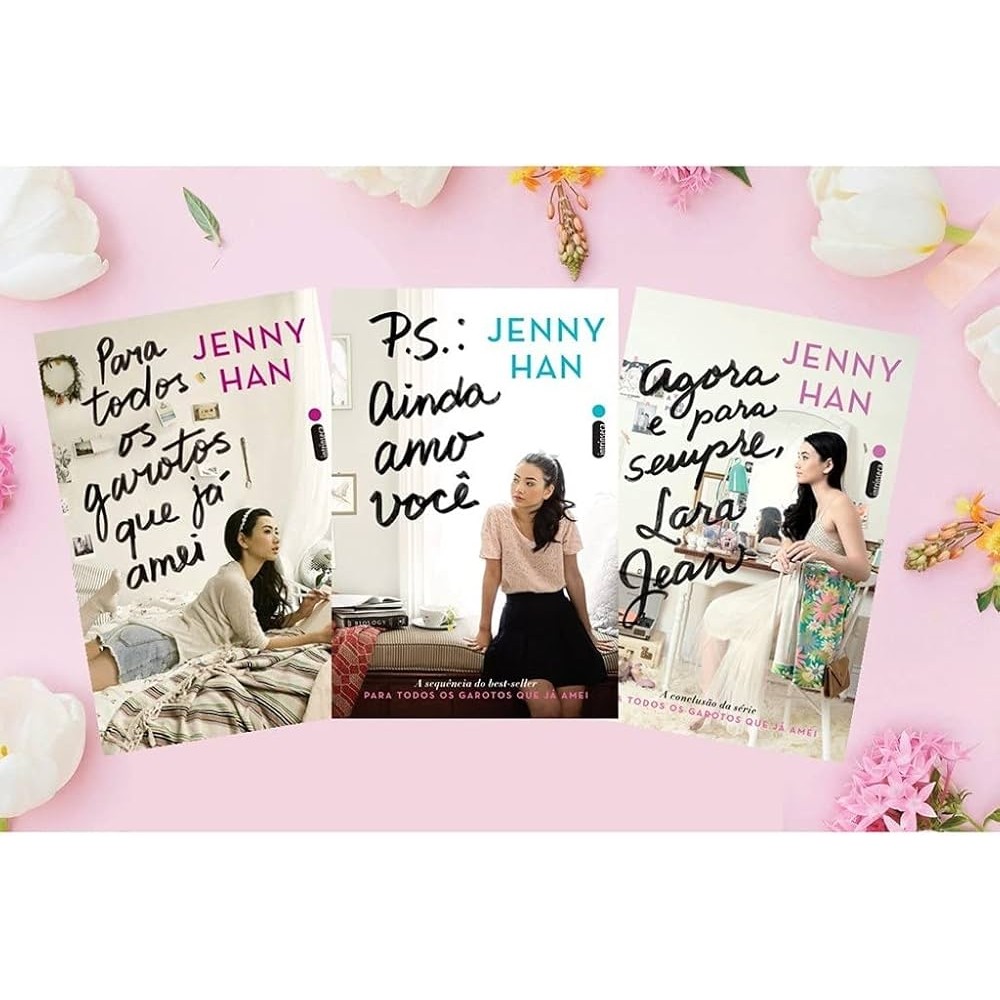 coleção Para todos os garotos que ja amei - 03 volumes autor jenny han ...