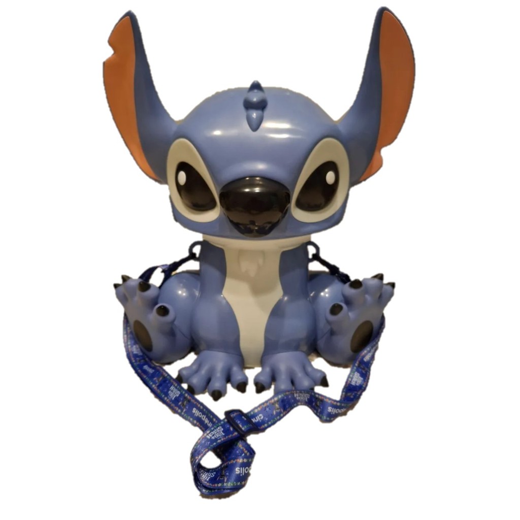 Balde Stitch Cinépolis Boneco 3d Pote Formato Personagem com Cordão ...