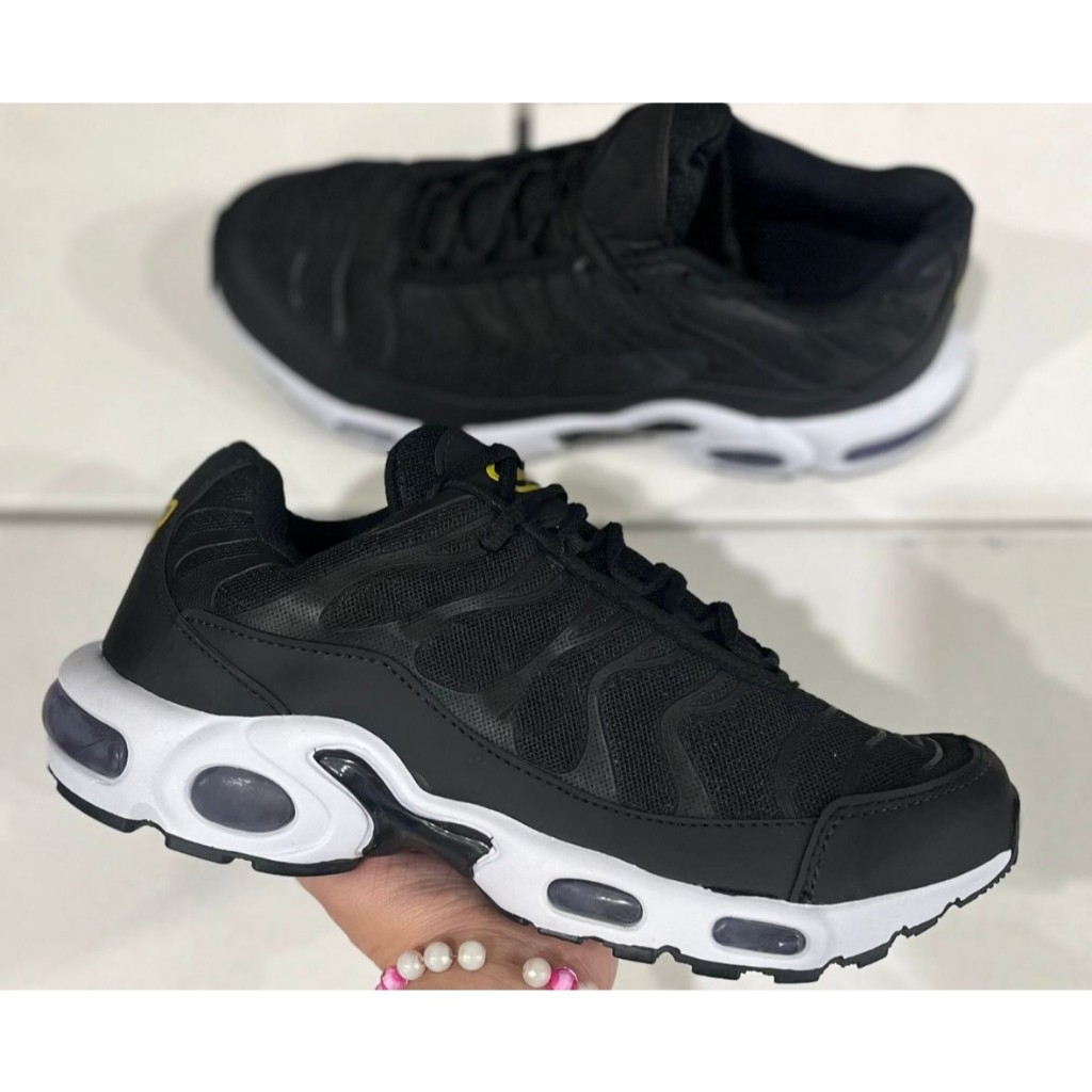 tenis esportivo masculino corrida treino tn plus lançamento | Shopee Brasil