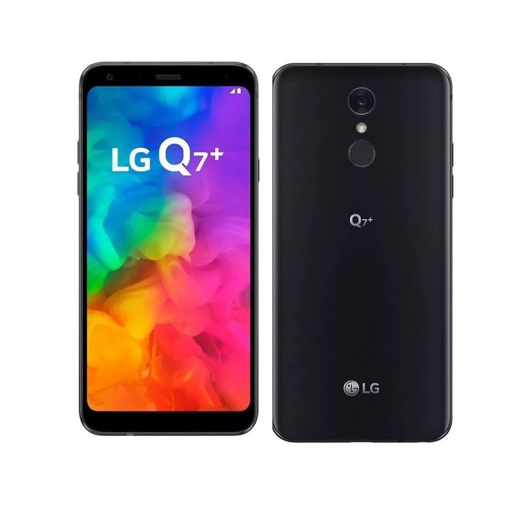 Smartphone LG Q7+ Dual SIM 64 GB Preto 4 GB RAM (Usado) | Shopee Brasil