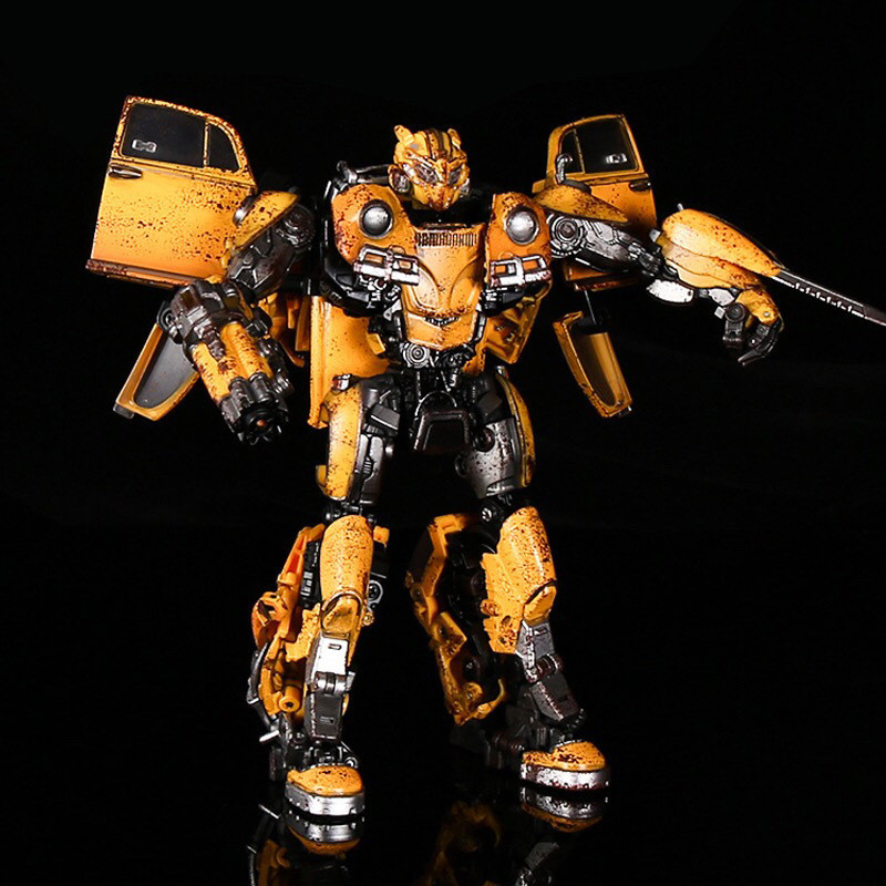 LS07 versão em liga de ouro do robô deformado dano de guerra Beetle ...