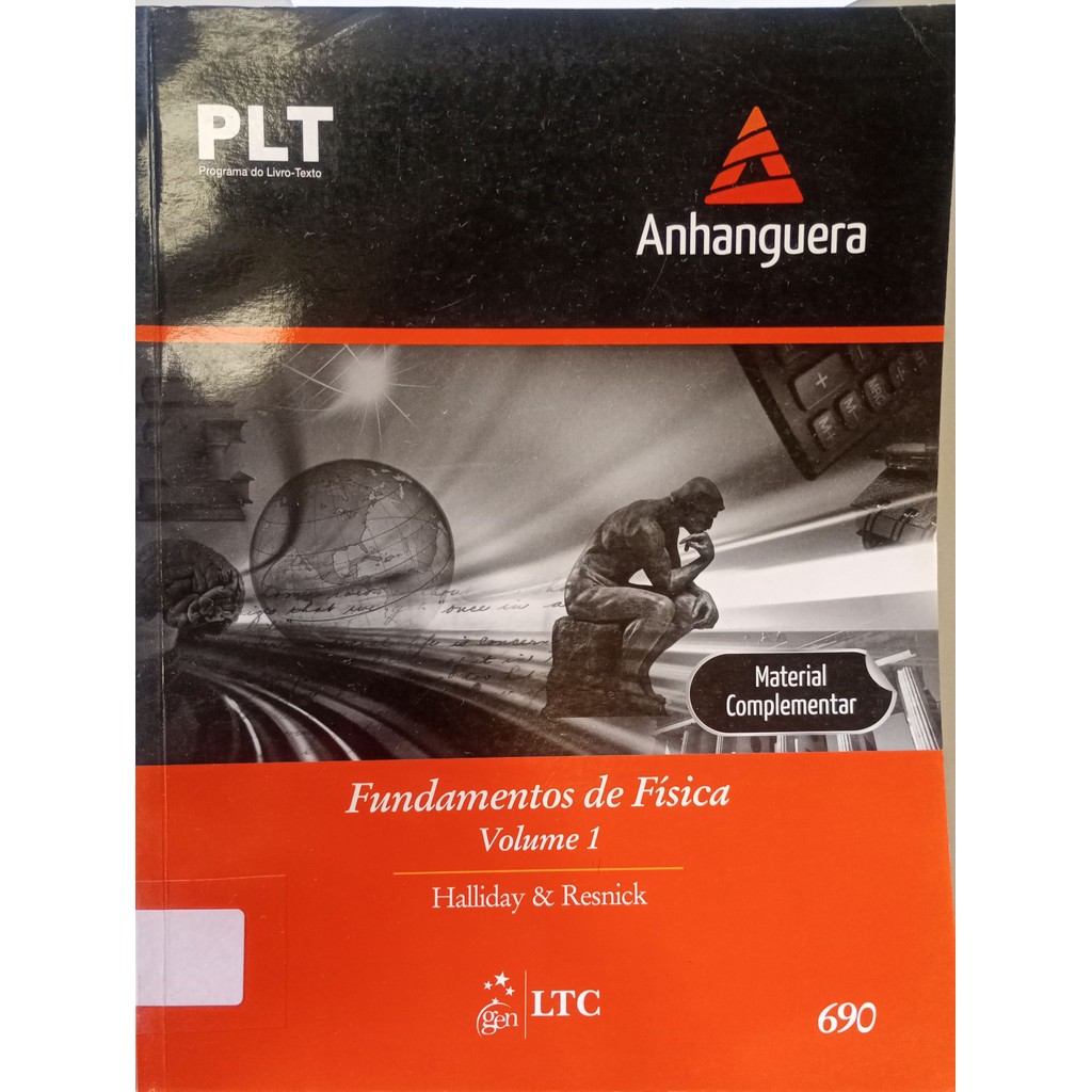 Livro PLT 690 Fundamentos da fisica I - Mecânica de Halliday, Resnick ...