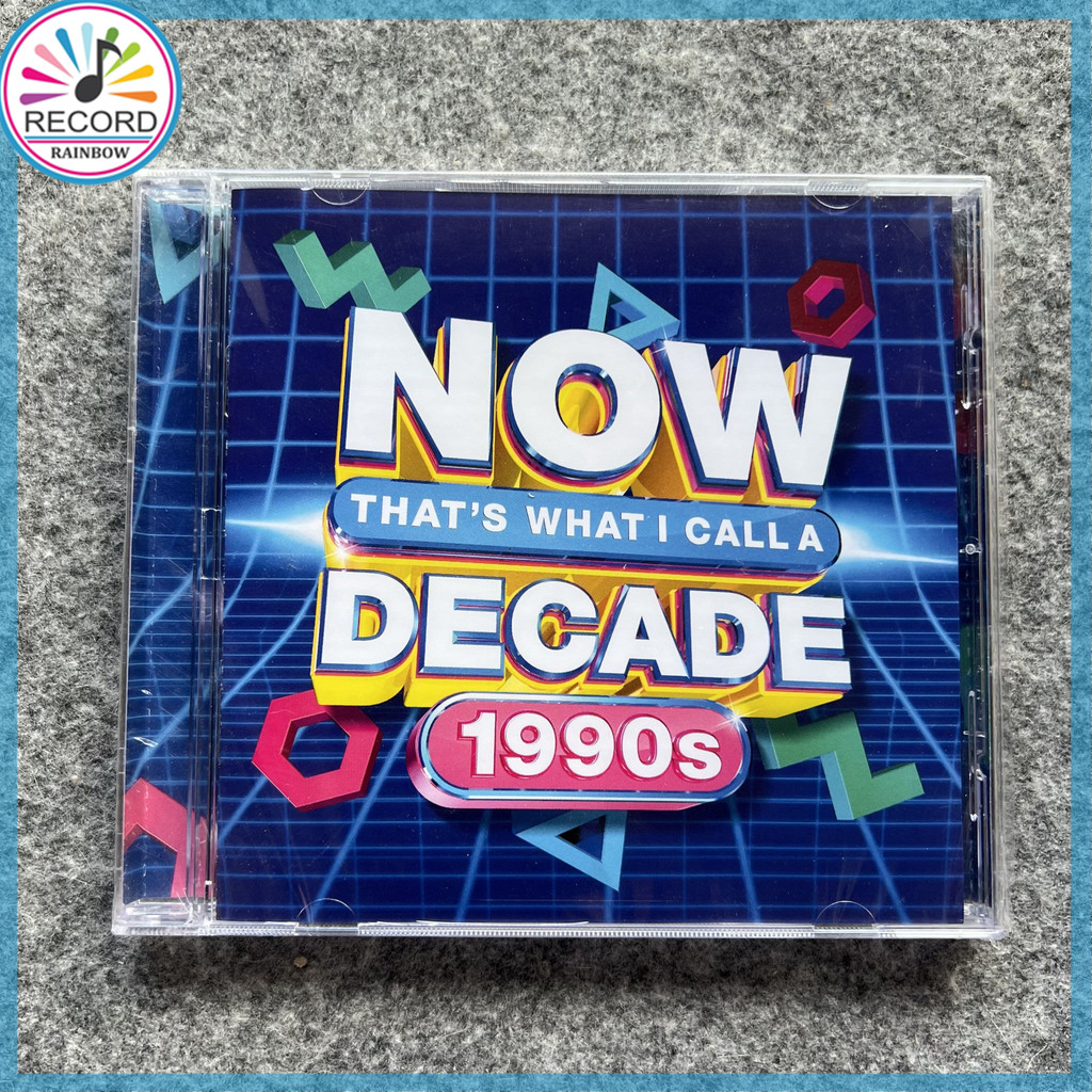 NOW THAT'S WHAT I CALL A DECADE 1990S Original CD Album [Lacrado] Brand New BR 1Z0528 | Shopee ...