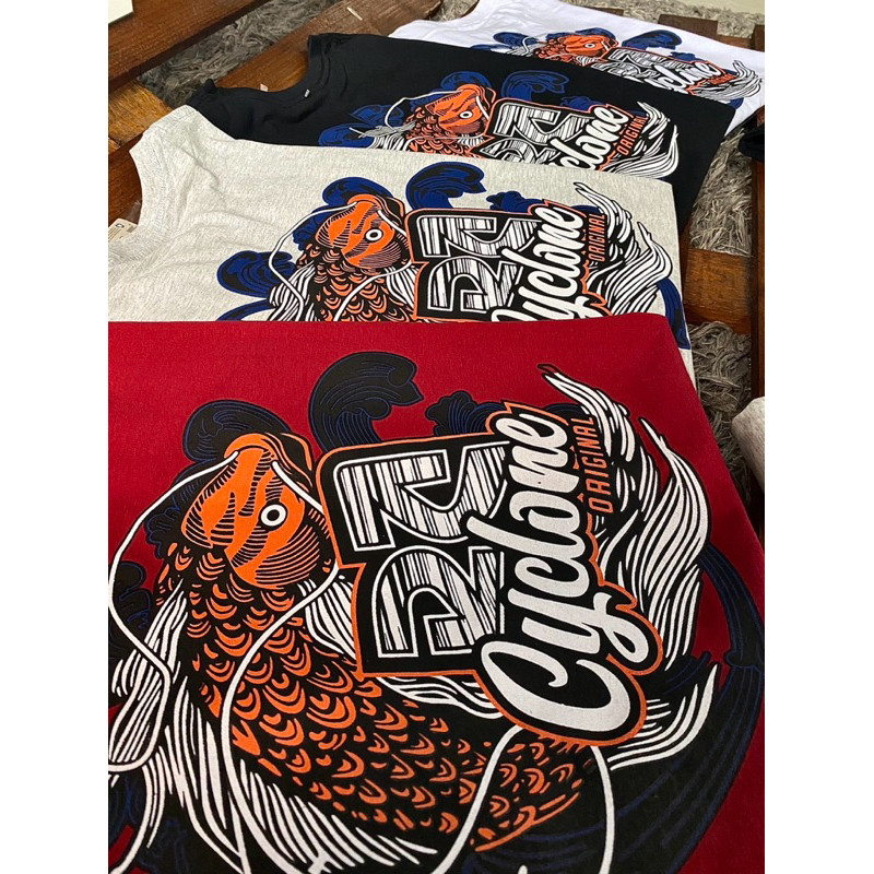 camiseta da cy-clo-ne carpa e Escudo , lançamento primeira linha na ...