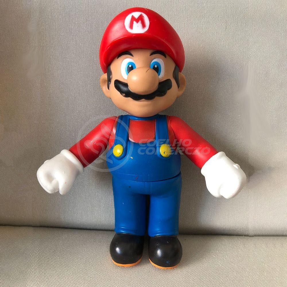 Boneco Action Figure Mario Super Size 23Cm Super Mario | Shopee Brasil
