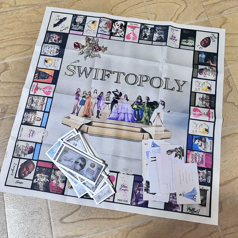 Monopoly Taylor Swift Party Game Board Game | Shopee Brasil
