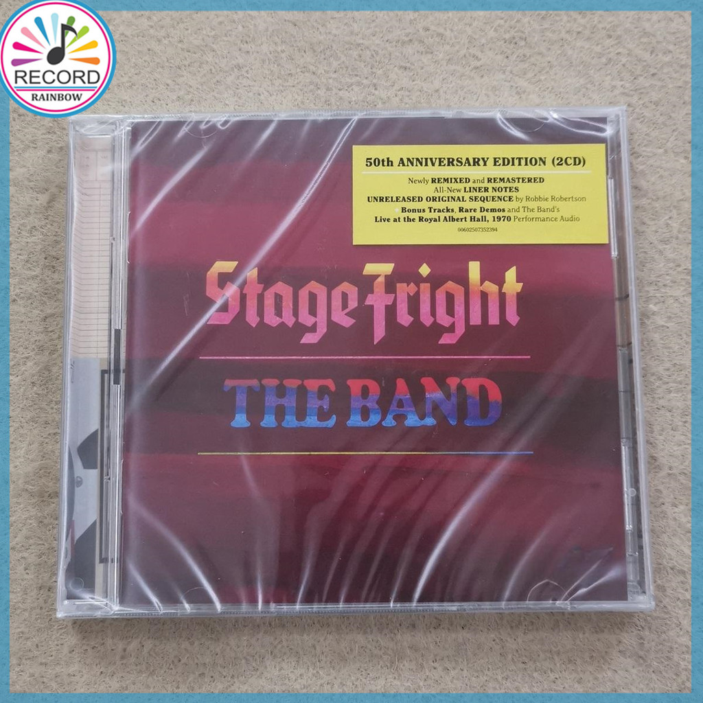 The Band Stage Fright Remix 2020 50th Original 2CD Brand New Album ...
