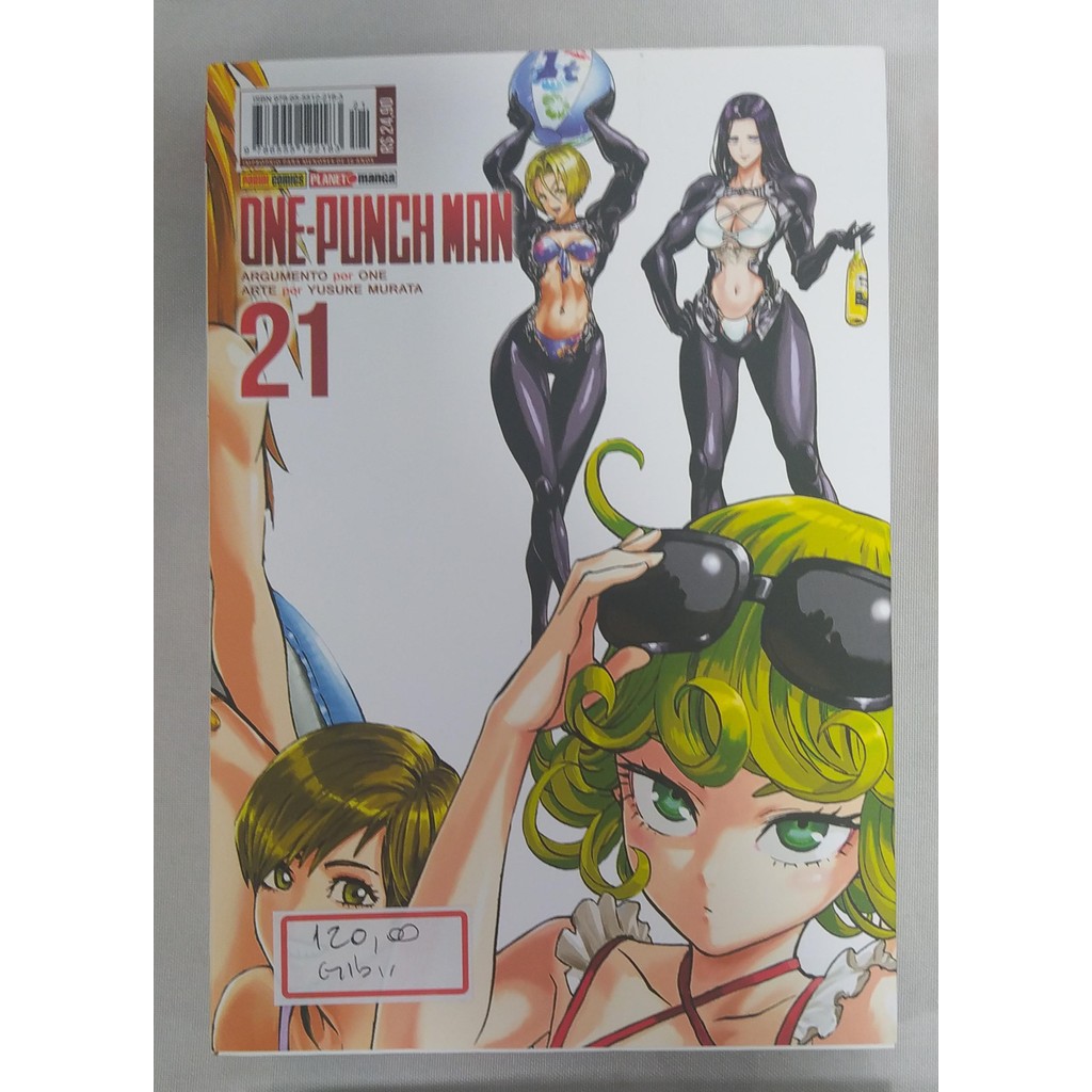 One-punch Man - 21 de One; Yusuke Murata | Shopee Brasil