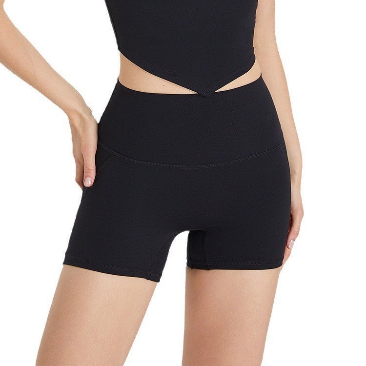 Shorts esportivos femininos Pilates Butt Lift Breastless Fitness ...