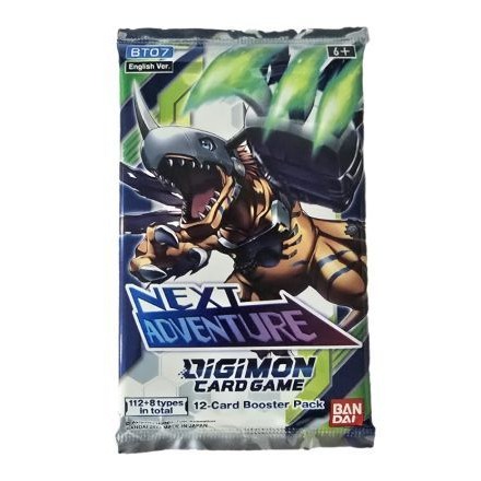 Booster Unitário BT-07 Next Adventure - Digimon Card Game | Shopee Brasil