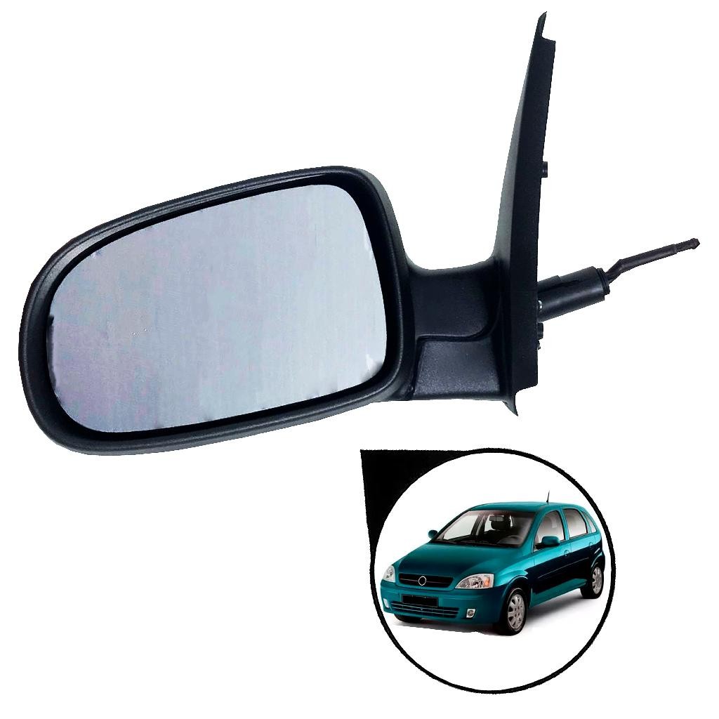 Retrovisor Chevrolet Corsa e Montana 2/4 Portas Lado Motorista Esquerdo Com Controle | Shopee Brasil