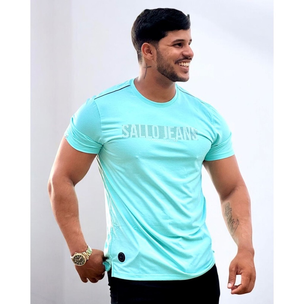 Camiseta Masc. Sallo The Best Ref.10106767 | Shopee Brasil