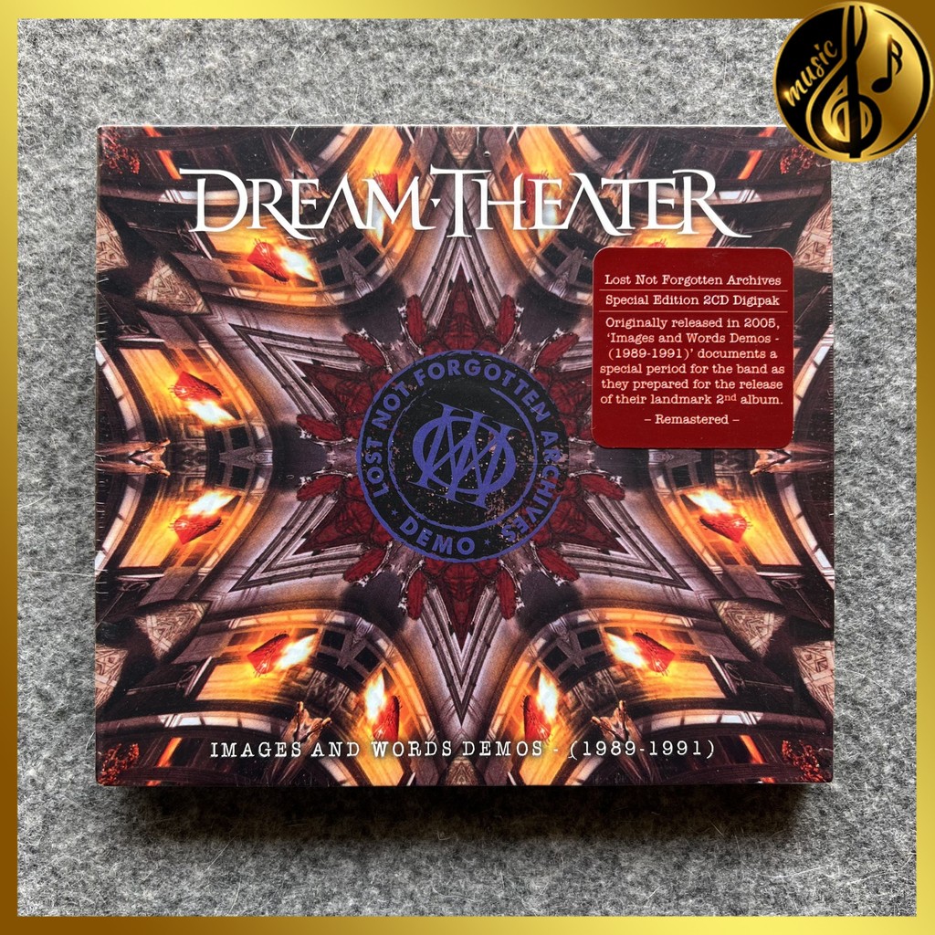 Dream Theater Lost Not Forgotten Archives Images And Words Demos (1989-1991) Original 2CD Album ...