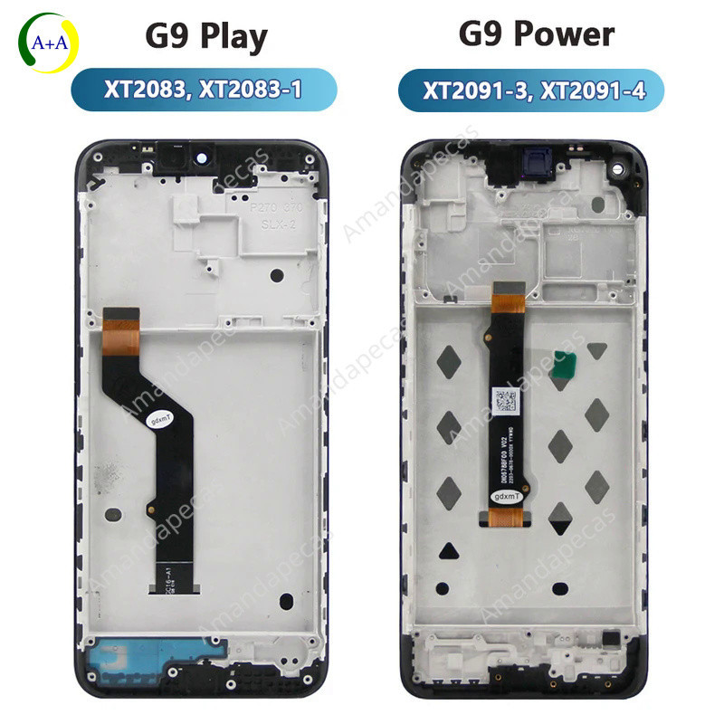 nova LCD Display G9 power tela Touch Screen Digitizer Assembly para ...