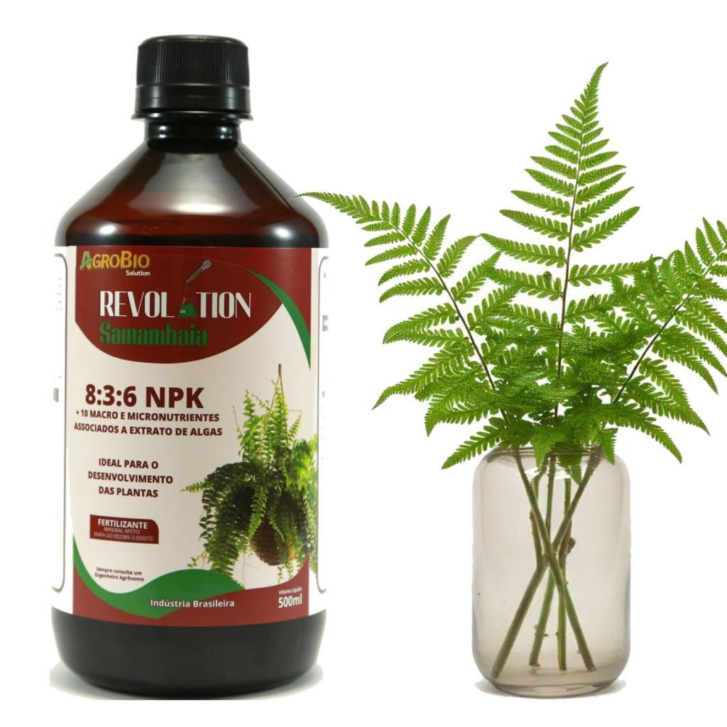 Fertilizante Adubo Para Samambaia Concentrado Liquido 500ml | Shopee Brasil