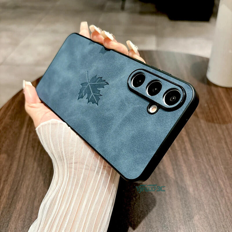 Capa Luxuosa De Couro Fosco Compatível Com Samsung Galaxy A55 A54 A53 A52 A35 A34 A25 A24 A15 ...