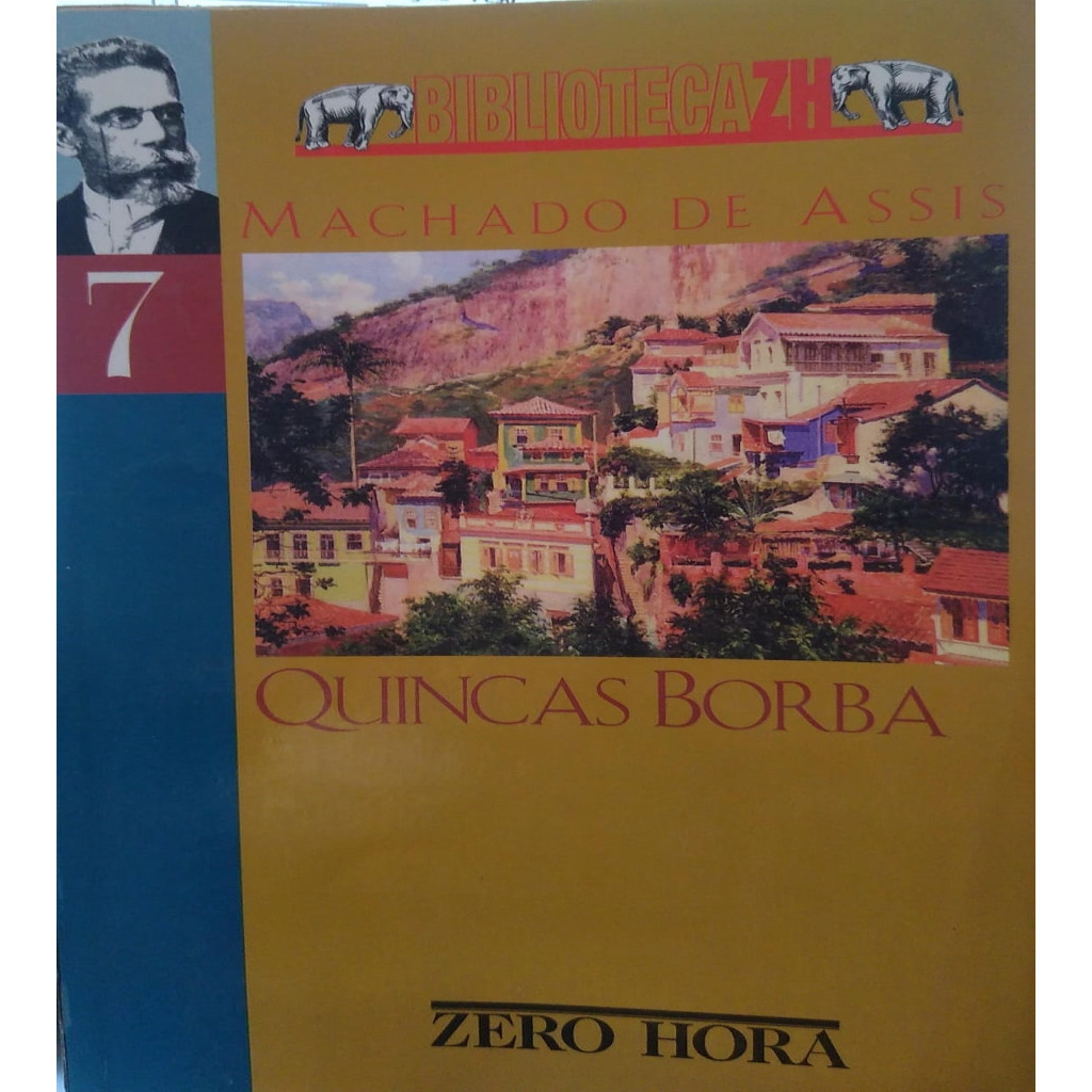 Quincas Borba autor Machado de Assis | Shopee Brasil