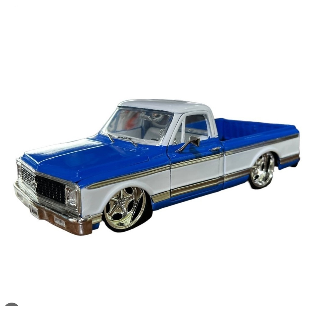 Miniatura Carro Chevrolet Cheyenne (1972) - Just Trucks 1:24 - Jada ...