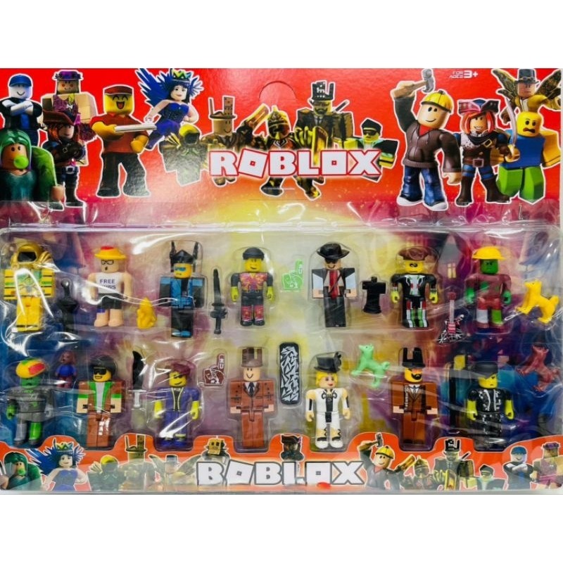 coleção bonecos Roblox Big kit 28pcs | Shopee Brasil