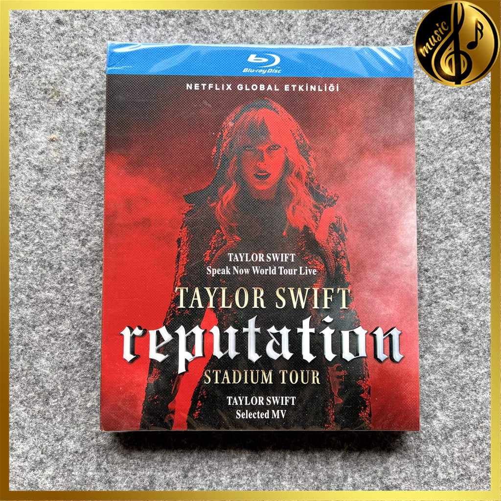 Taylor Swift Speak Now World Tour Live & Reputation Stadium Tour Blu ...