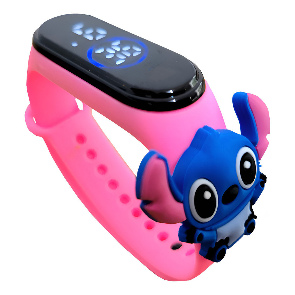 Relógio Digital Infantil Touch Stitch Resistente À Água Para Presente ...