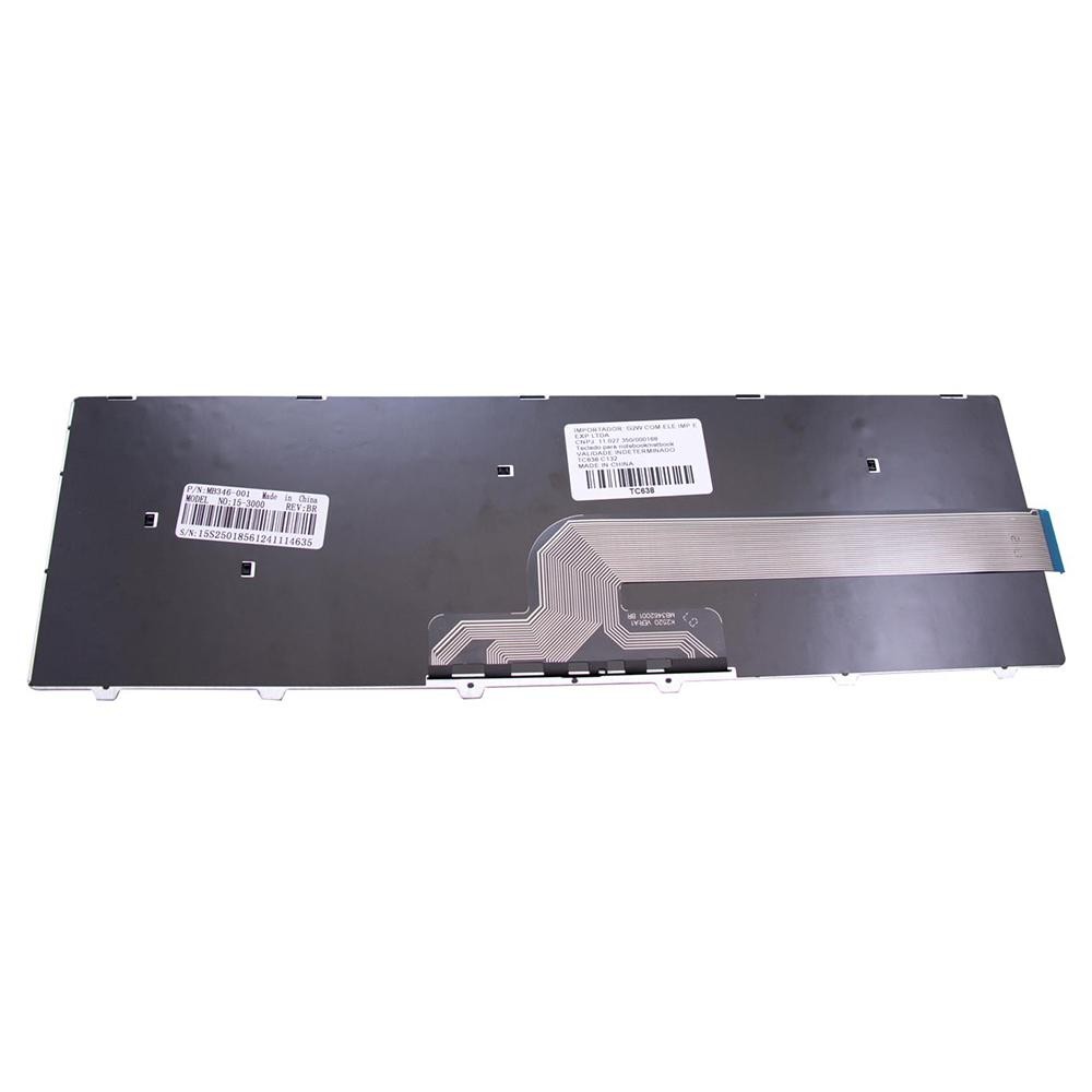 Teclado para Notebook Dell Inspiron 15-5558-B10B | Preto ABNT2 | Shopee ...