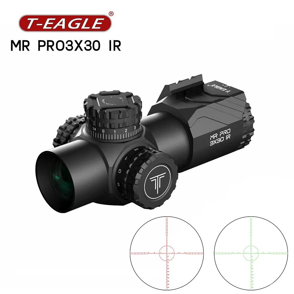 T-EAGLE MRPRO 3X30IR Novo Produto, Luneta de Campo Amplo, Mira Rápida ...