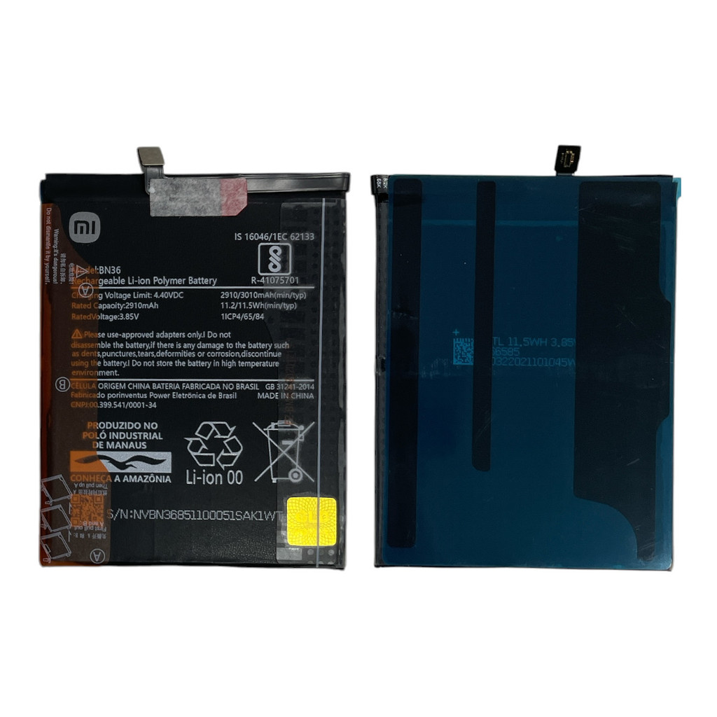 Bateria Xiaomi Compatível Mi A2 BN36 Original | Shopee Brasil