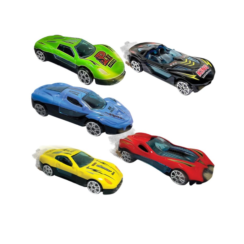 Kit 5 Carrinhos Brinquedos Express Wheels Die Cast Sortidos | Shopee Brasil