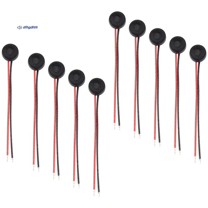 10pcs Microfone Condensador De Eletreto 4mm x 2mm Para Telefone PC MP3 ... 10pcs Microfone Condensador De Eletreto 4mm x 2mm Para Telefone PC MP3 ...