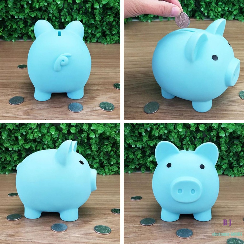 Adorável Porco Modelo Cofrinho Durável Seguro Plástico Cofrinhos Para ...