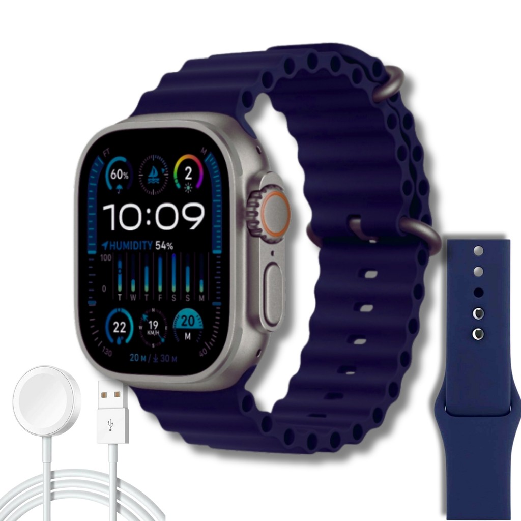 Relógio H39 Ultra 2 Pro Smartwatch Ultra 9 Novo Inteligente Watch Ultra Bússola 2.1 Tela Big ...