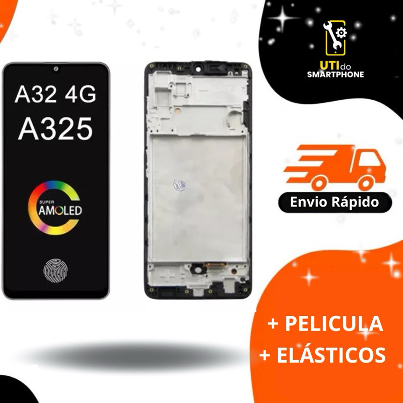 Tela Display Galaxy A32 OLED com Biometria - OLED Touch Qualidade ...
