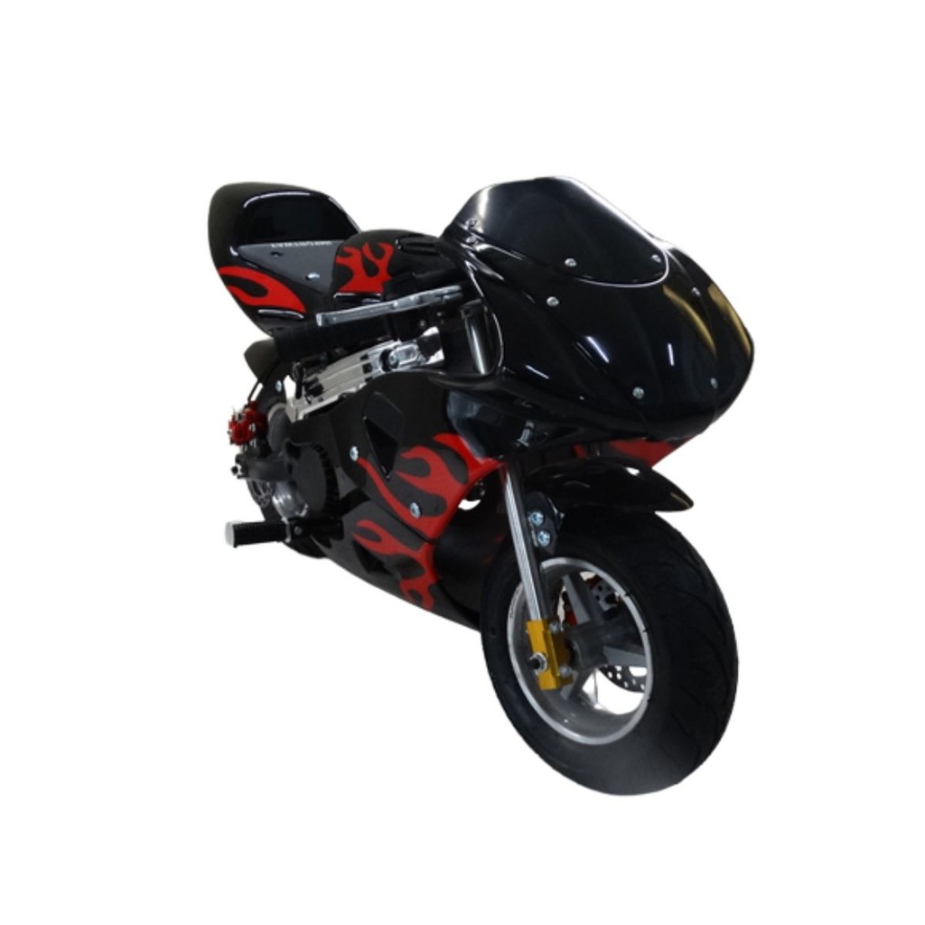 Mini Moto Speed Infantil 49cc Motor 2t 40km/h Até 60kg Preta | Shopee ...