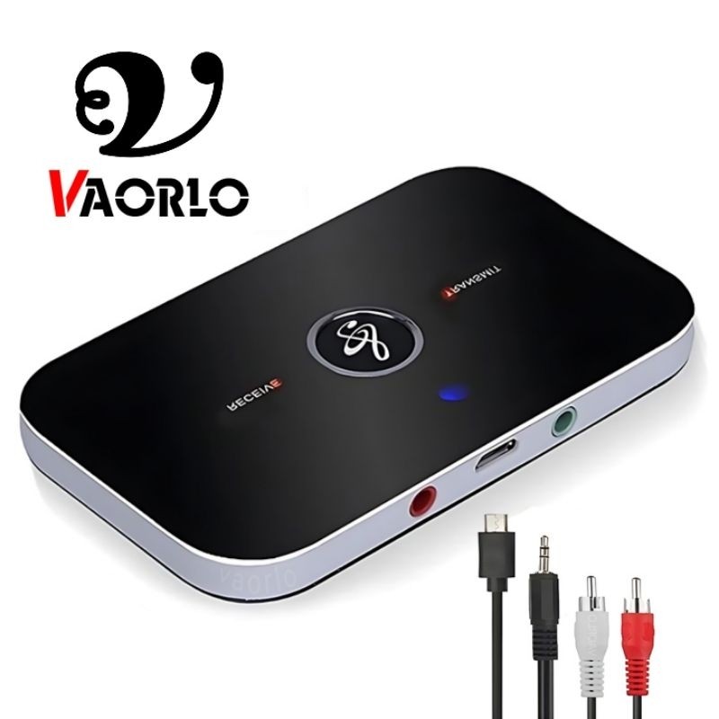 Adaptador Bluetooth Transmissor e Receptor de Áudio + Cabo RCA e P2 ...