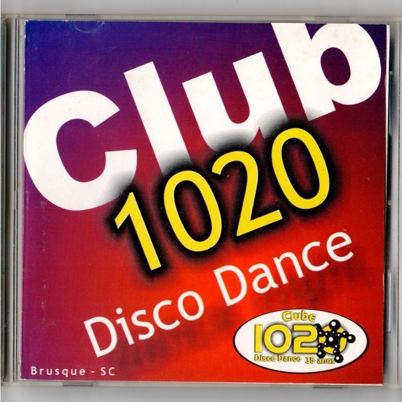 CD Eletrônico | Club 1020 Disco Dance 35 Anos | Shopee Brasil