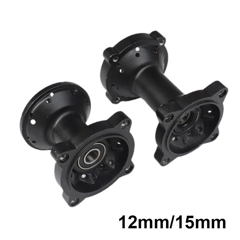 Aro de Roda de 12MM/15MM com Cubo de Aço, Frente 10 12 14 17 Polegadas ...