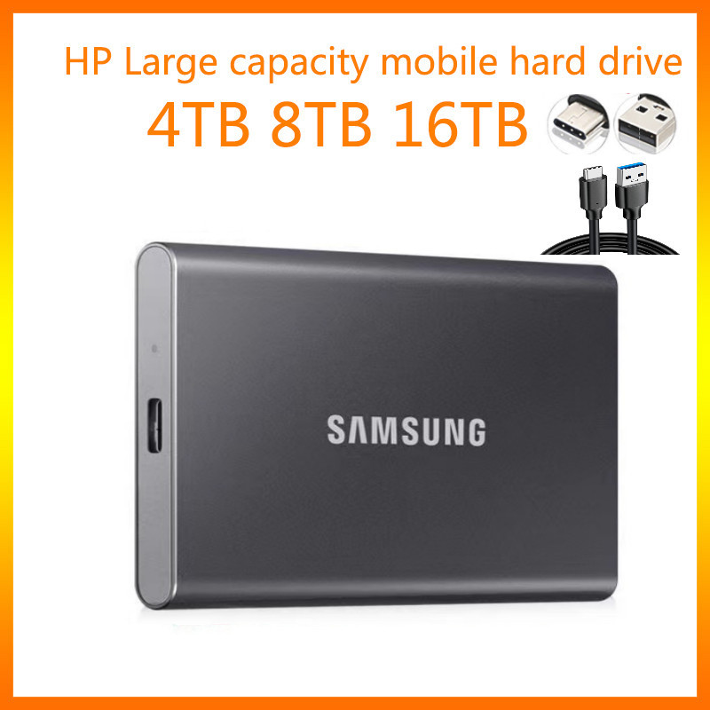 Disco Rígido Externo HD 60TB SSD 30TB USB3.1 Tipo C 16TB/8TB/4TB Unidade Externa De Estado ...