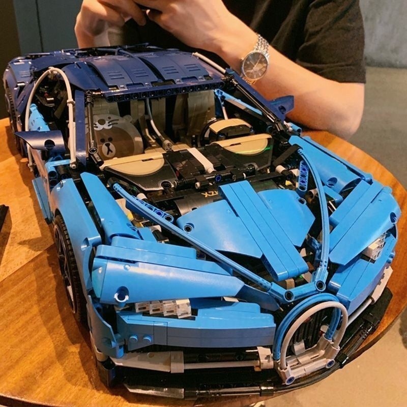 Compatível com Lego Bugatti Veyron Block Roadster Montagem Eththnic ...