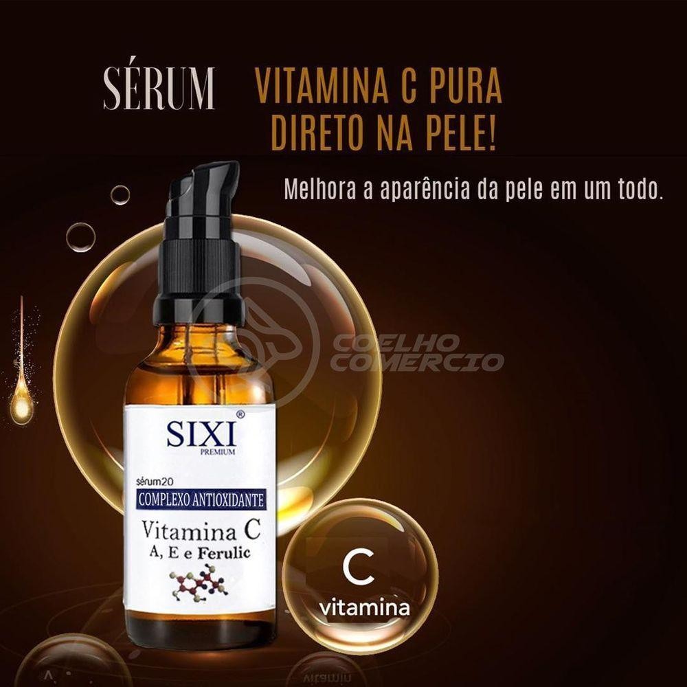 Sixi Premium Sérum 20 Vitamina C Antioxidante 30Ml Nº3 | Shopee Brasil