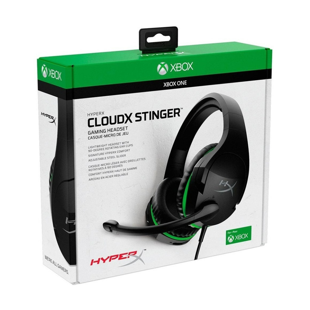 Fone de Ouvido Headset HYPERX Cloud X Stinger Core for xbox | Shopee Brasil