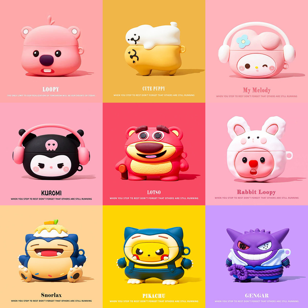 Pokemon 3D Dos Desenhos Animados Caso Para Huawei FreeBuds SE2 FreeCilp ...