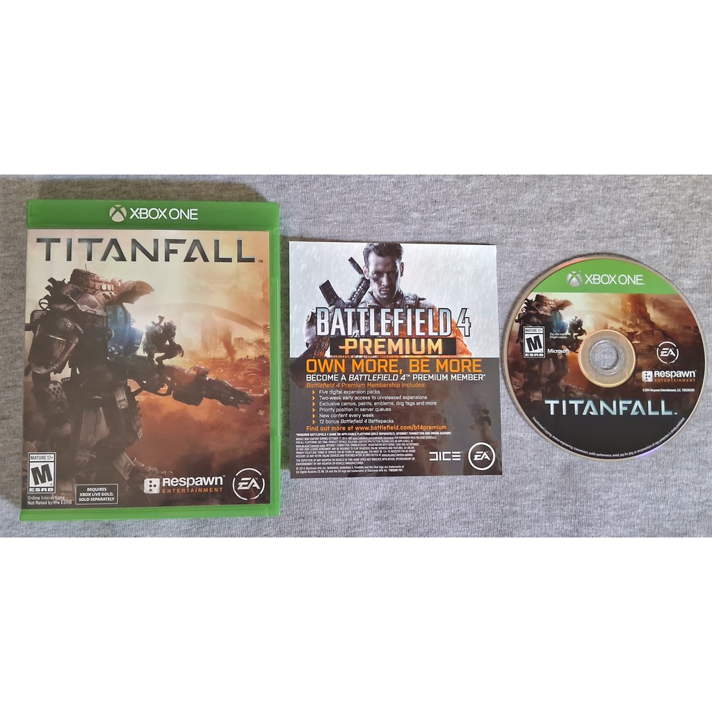 Titanfall XBOX One - Jogo original, testado e funcionando (requer GOLD ...